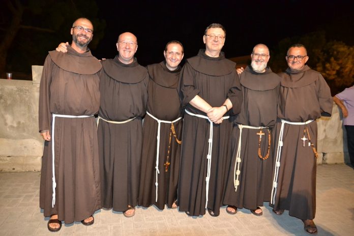 Presentata la nuova fraternità dei Frati Minori al Santuario Nostra ...