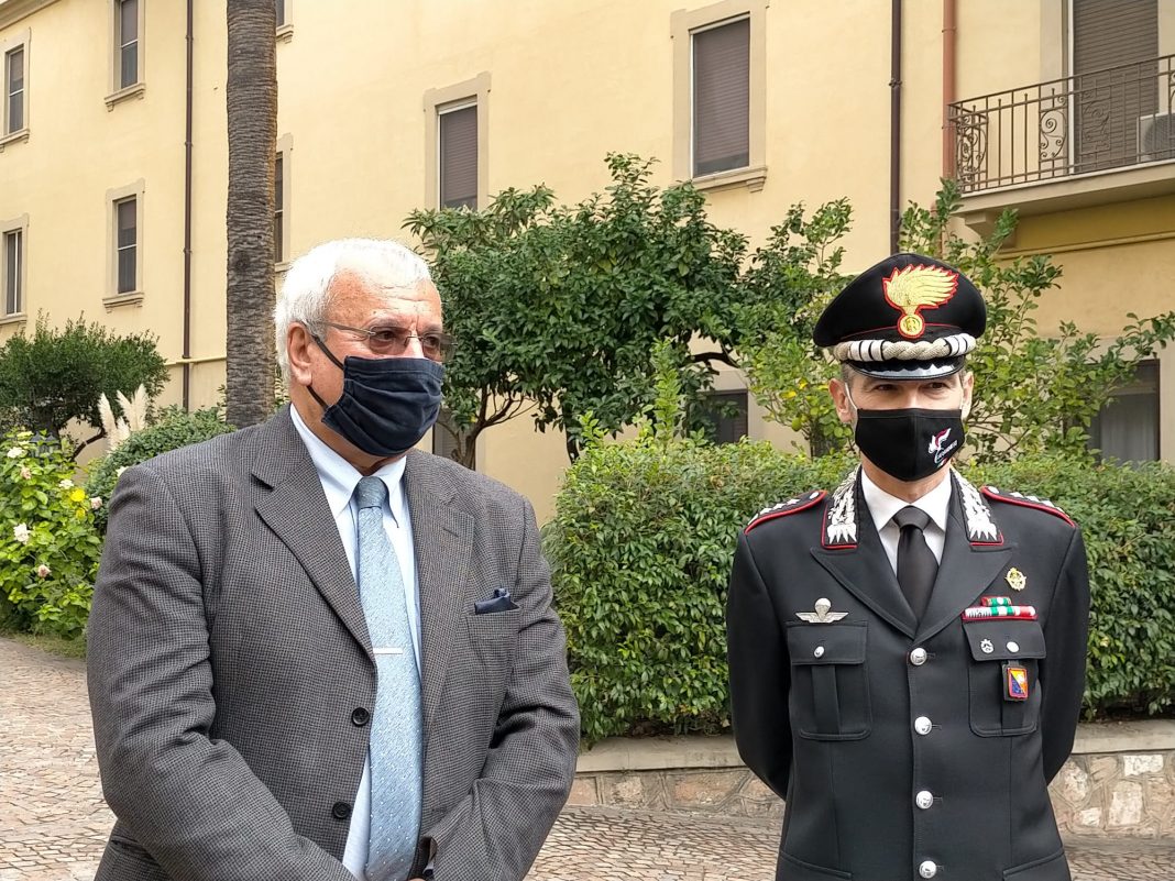 Il Col. Lorenzo Sabatino saluta il Comando Provinciale Carabinieri di ...